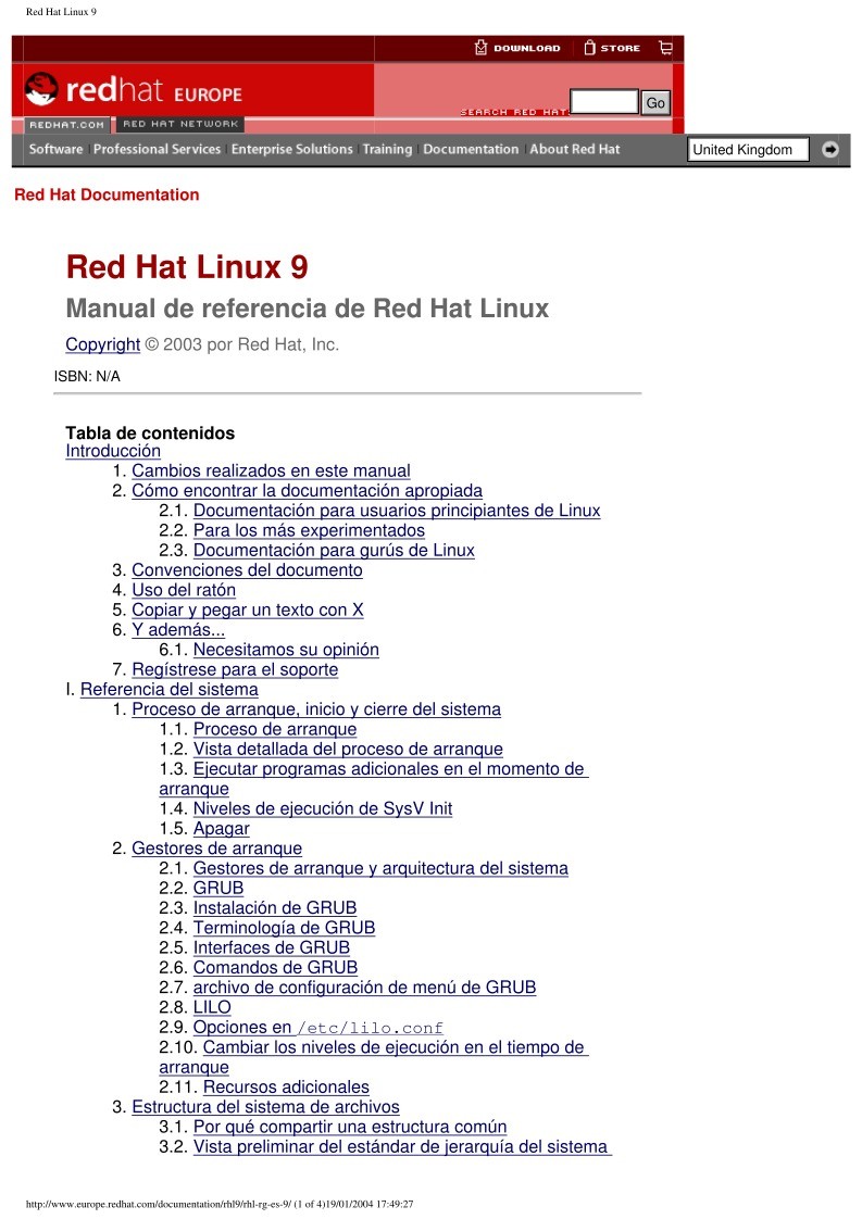 PDF de programación - Red Hat Linux 9 - Manual de referencia